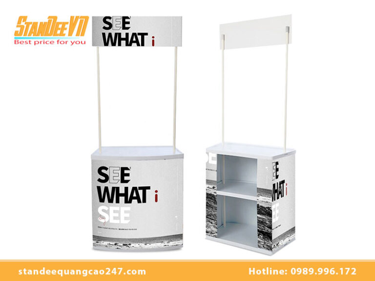 Booth sampling bán hàng đẹp & thu hút